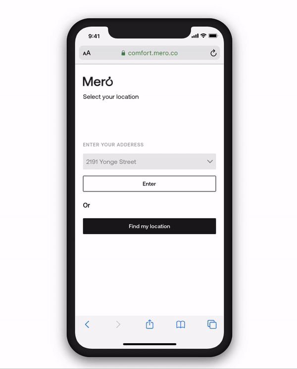 Introducing: Comfort by Mero