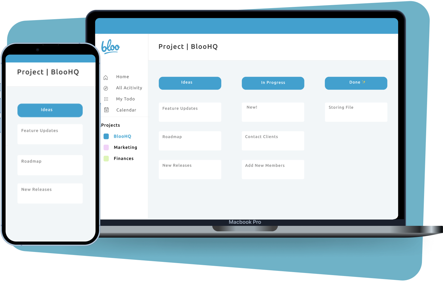 Blue — Teamwork, Made Simple.