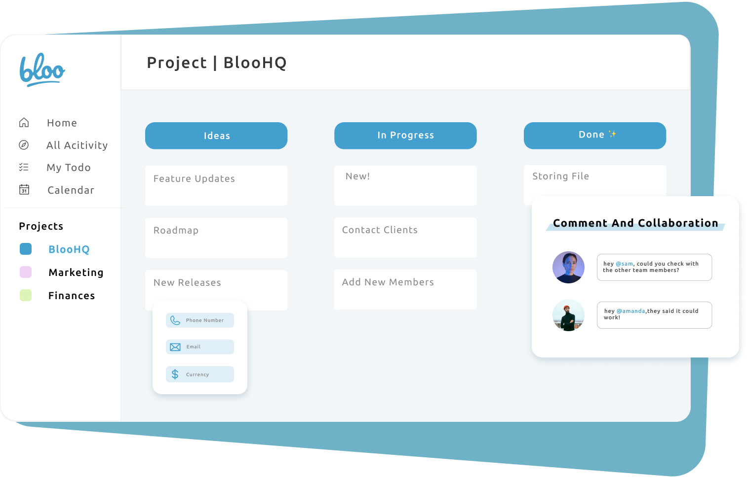 Blue — Teamwork, Made Simple.