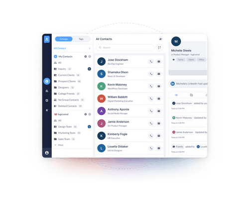 Simple & Free Cross-Platform Contact Manager App for Businesses