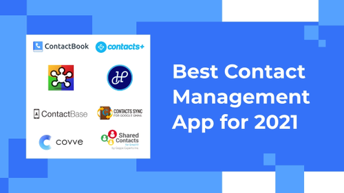 5 Best Contact Management (and Sharing) Apps for Contacts