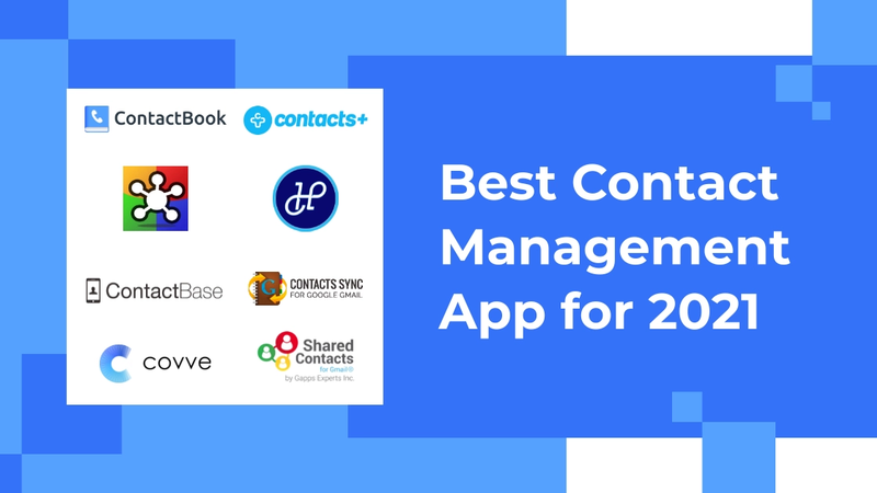 5 Best Contact Management (and Sharing) Apps for Contacts