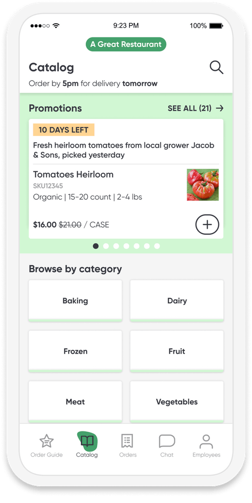 Pepper | The eCommerce Platform for Food Distributors
