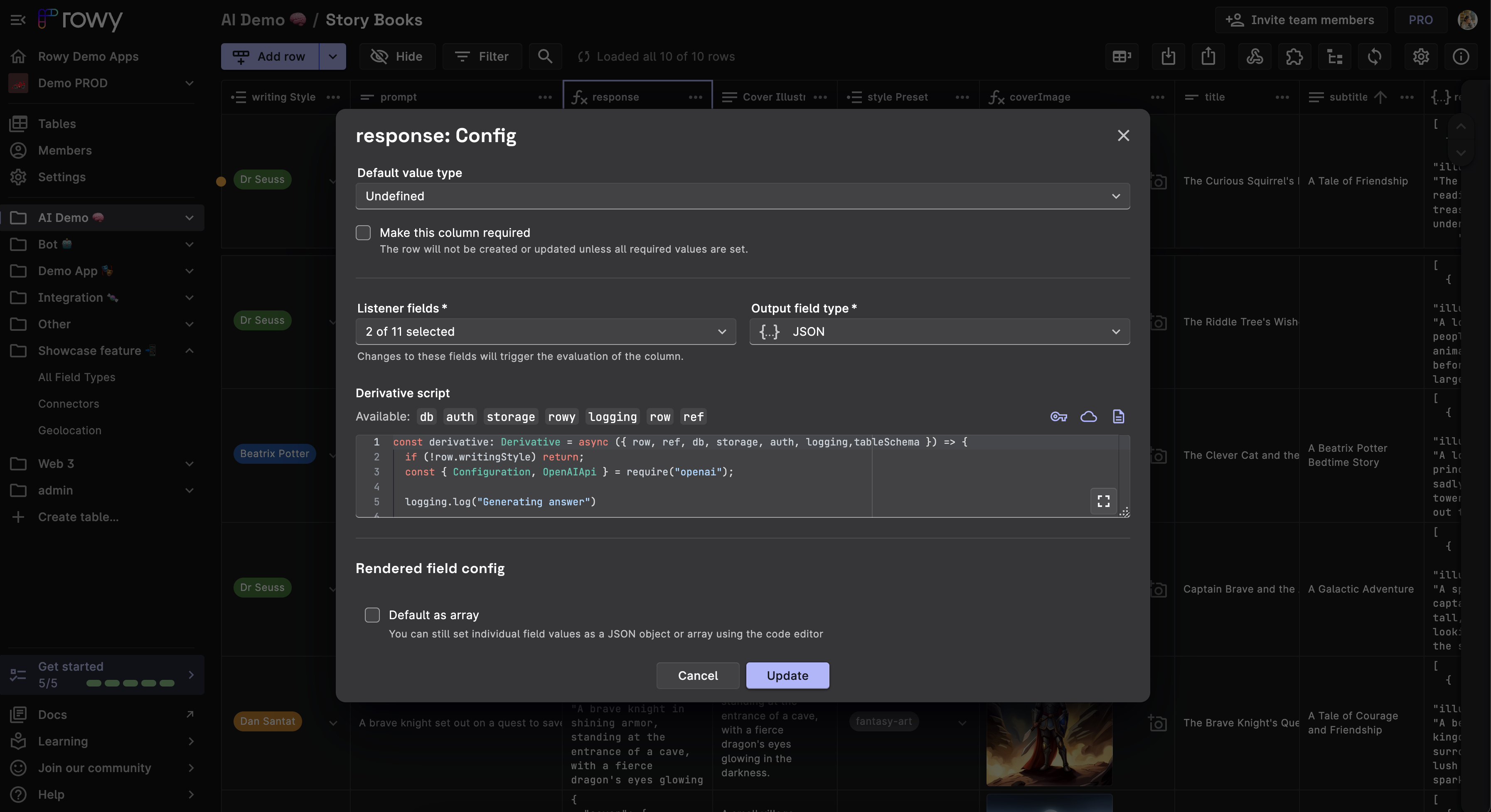 Build a Full Stack Storybooks Application with Low-Code: Rowy x BravoStudio