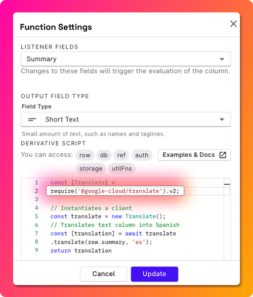 Rowy - Modern Backend Stack