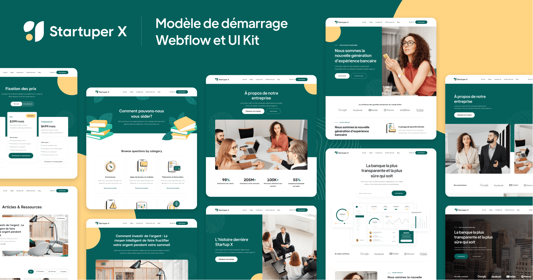 Sign In - Startuper X - Webflow Ecommerce website template