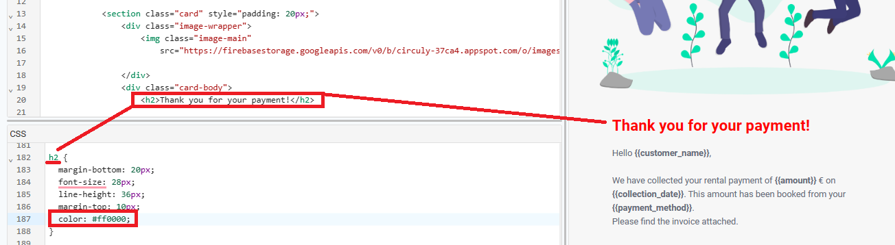 circuly knowledge loop - Set Up an Email Template