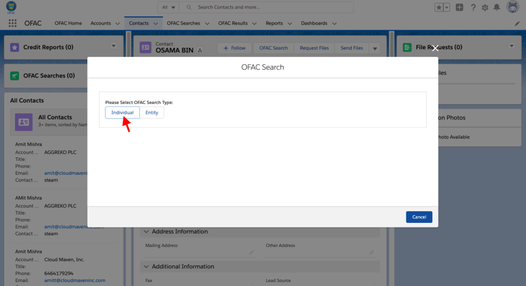 OFAC Search - User Guide | Cloud Maven, Inc