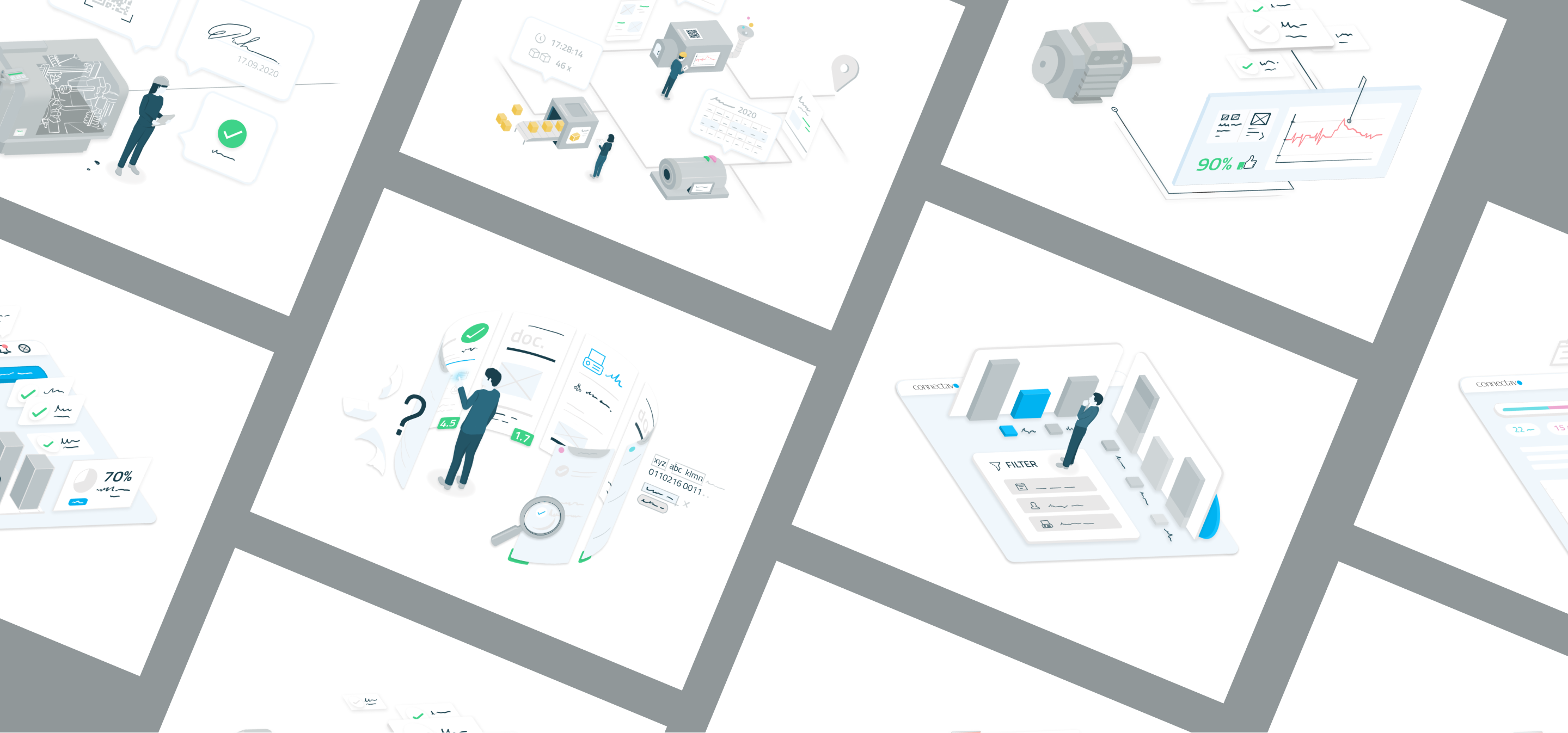 Making it easy to explain the product function with illustrations