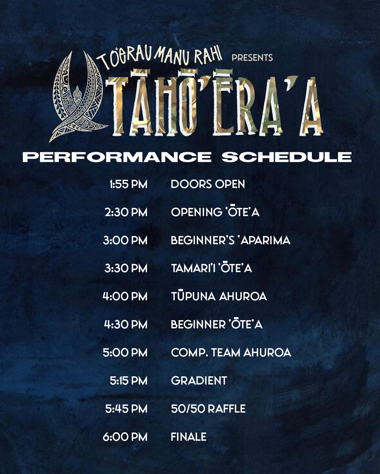 To'erau Manu Rahi - Home