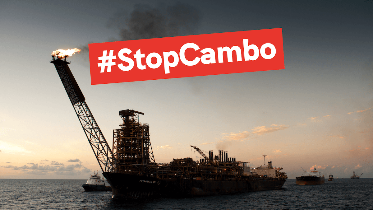 Stop the Cambo oil field