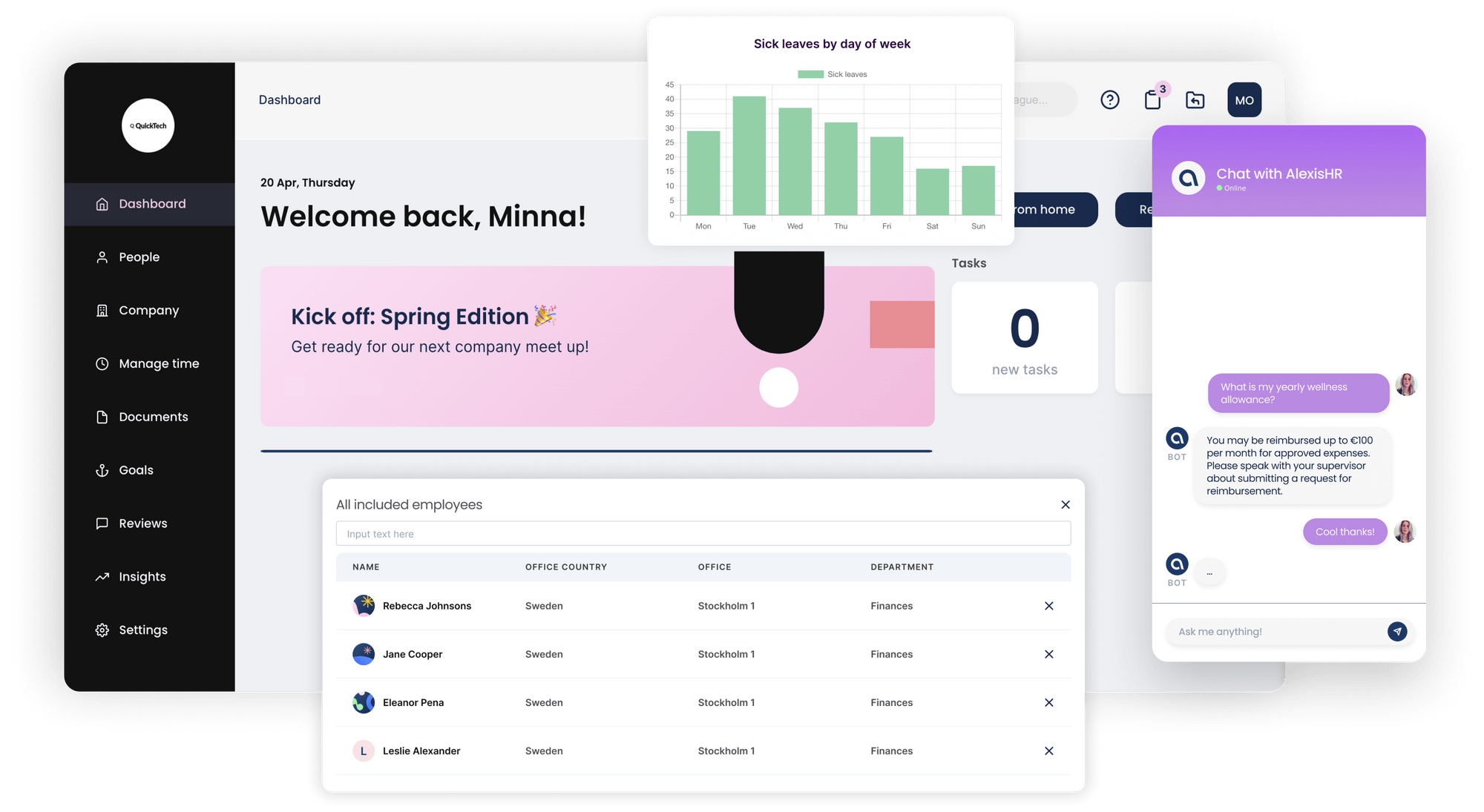 AlexisHR - All-in-one HR platform