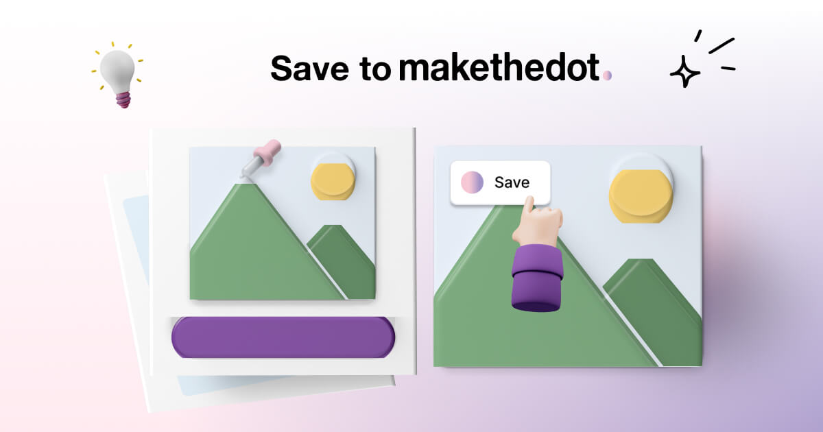 Extension Pre-login | Save to Make the Dot