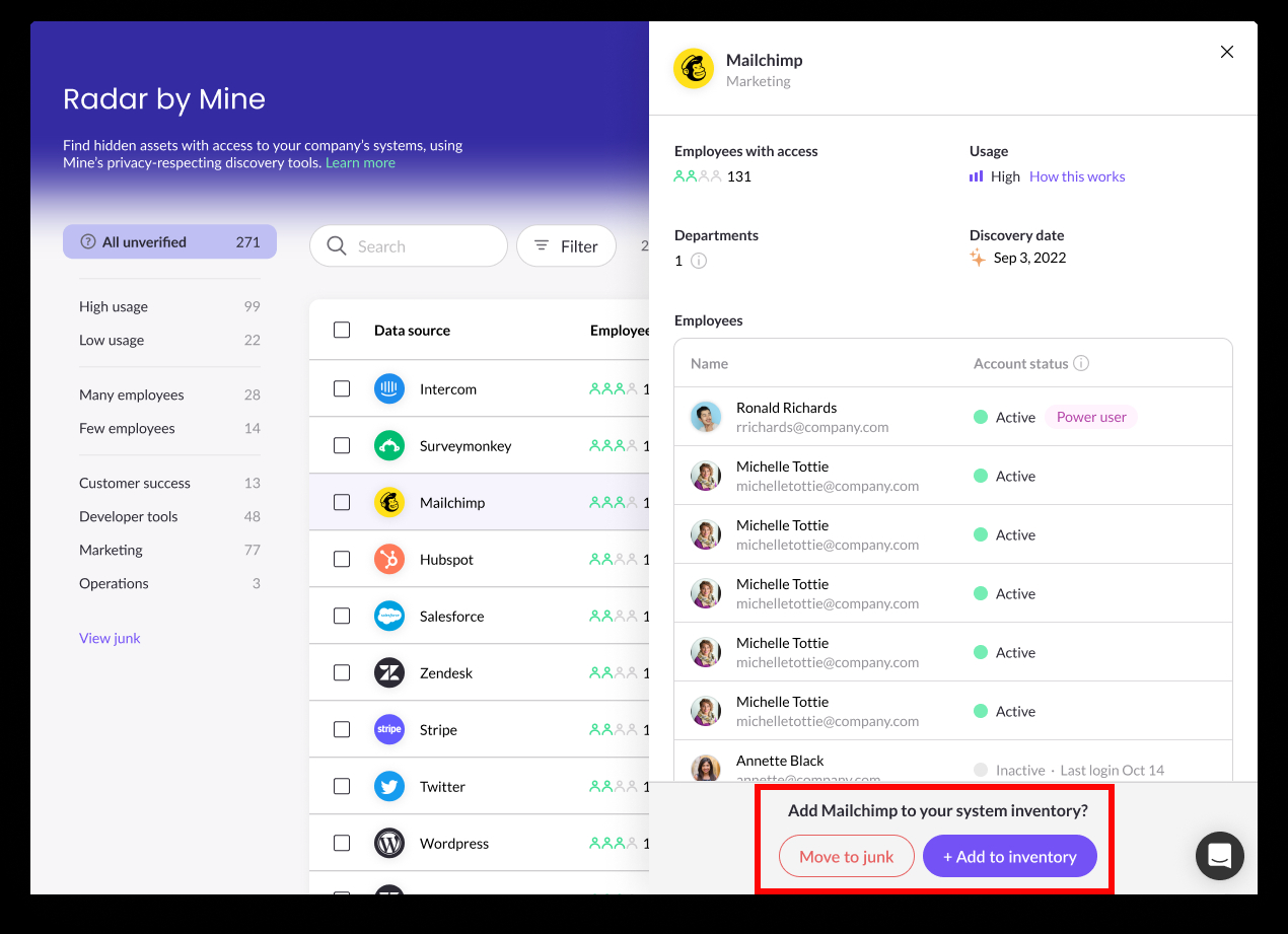 Empowering Data Privacy Professionals with Mine Radar - MineOS
