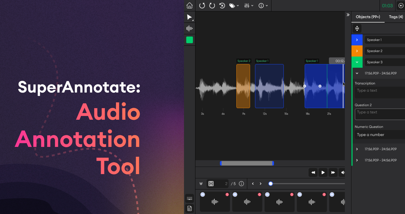 Audio Annotation Tool | SuperAnnotate