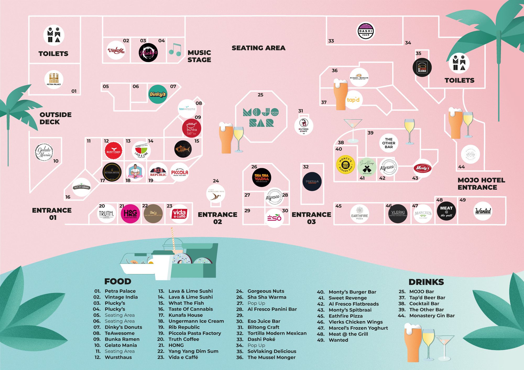 Map of the MOJO Market Sea Point