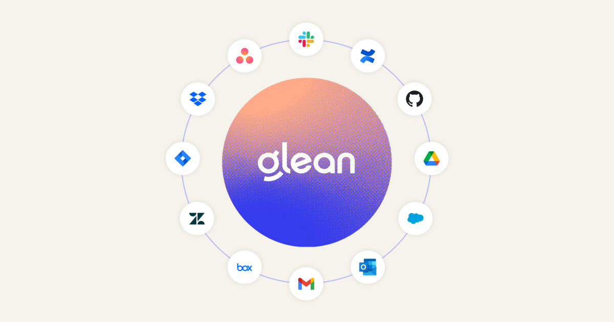 App Connectors For Glean's Enterprise Search Software