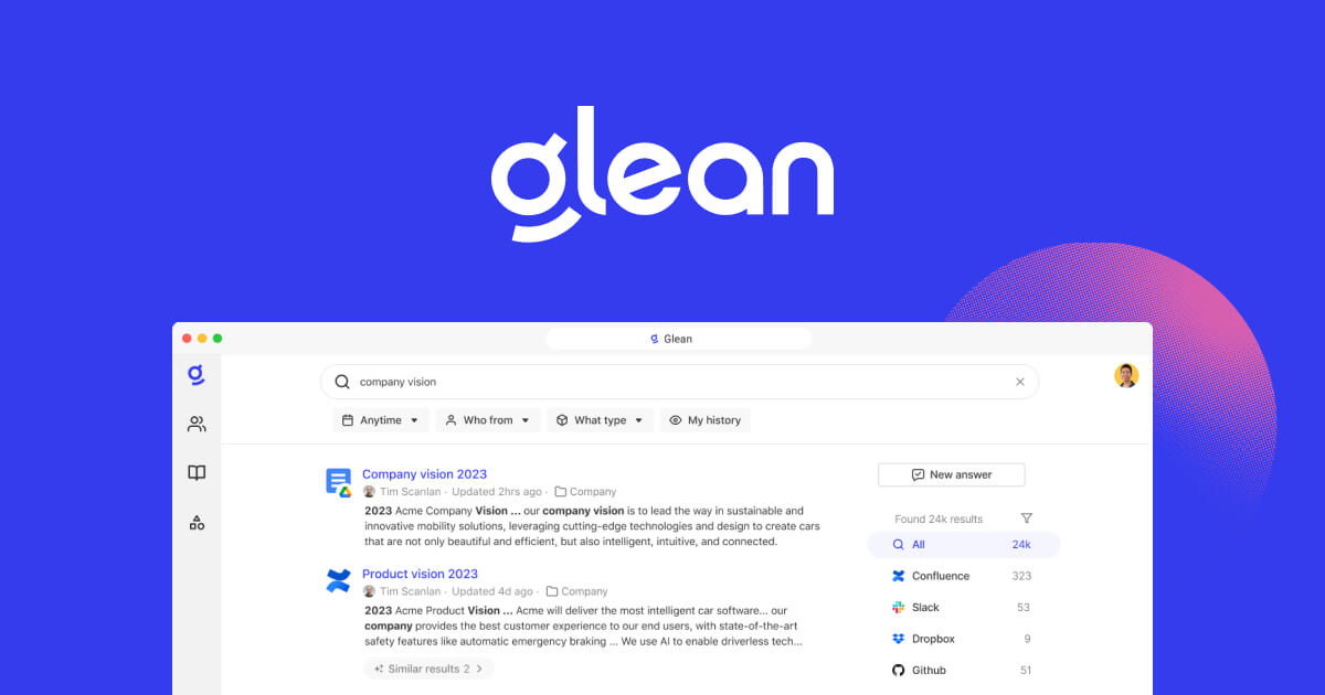 Get an Enterprise Search Demo | Glean