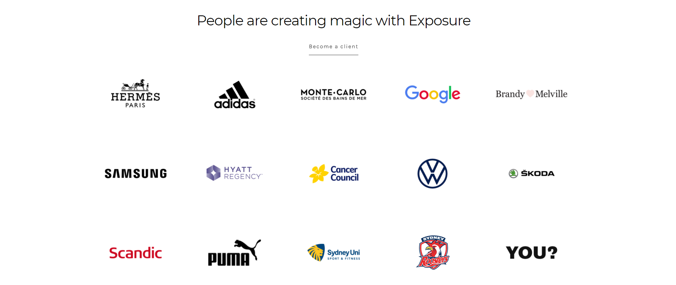 ⚡ Exposure | Fortune 500's Trust Us | 150+ Clients