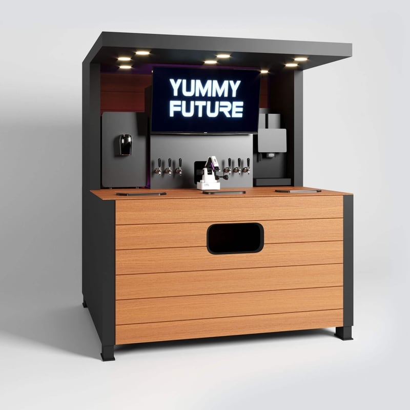 Robotic coffee shop