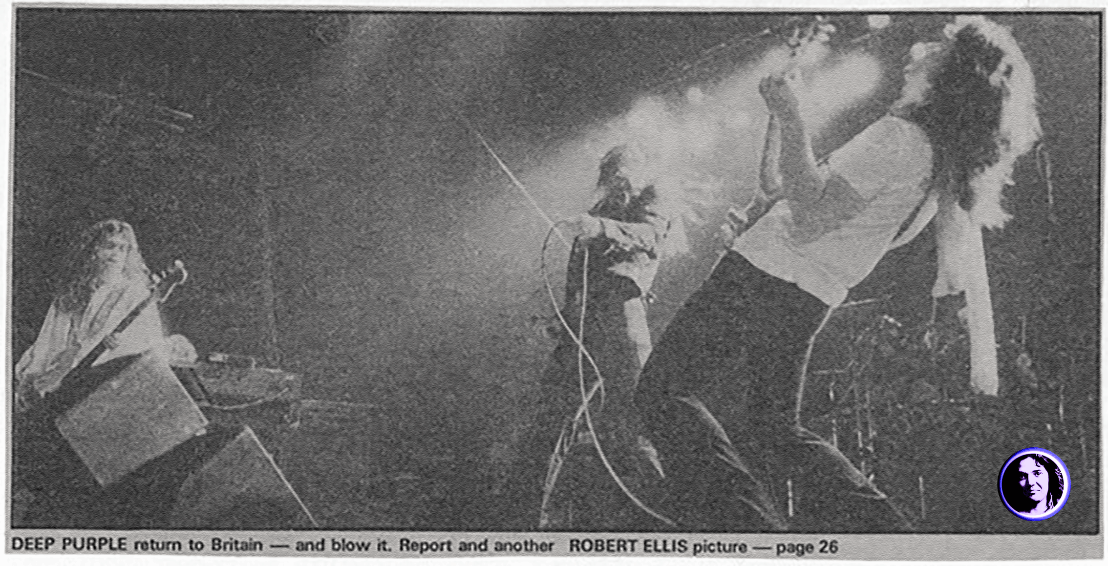 Photos | DEEP PURPLE UK '76 | Tommy Bolin Memorial Fund