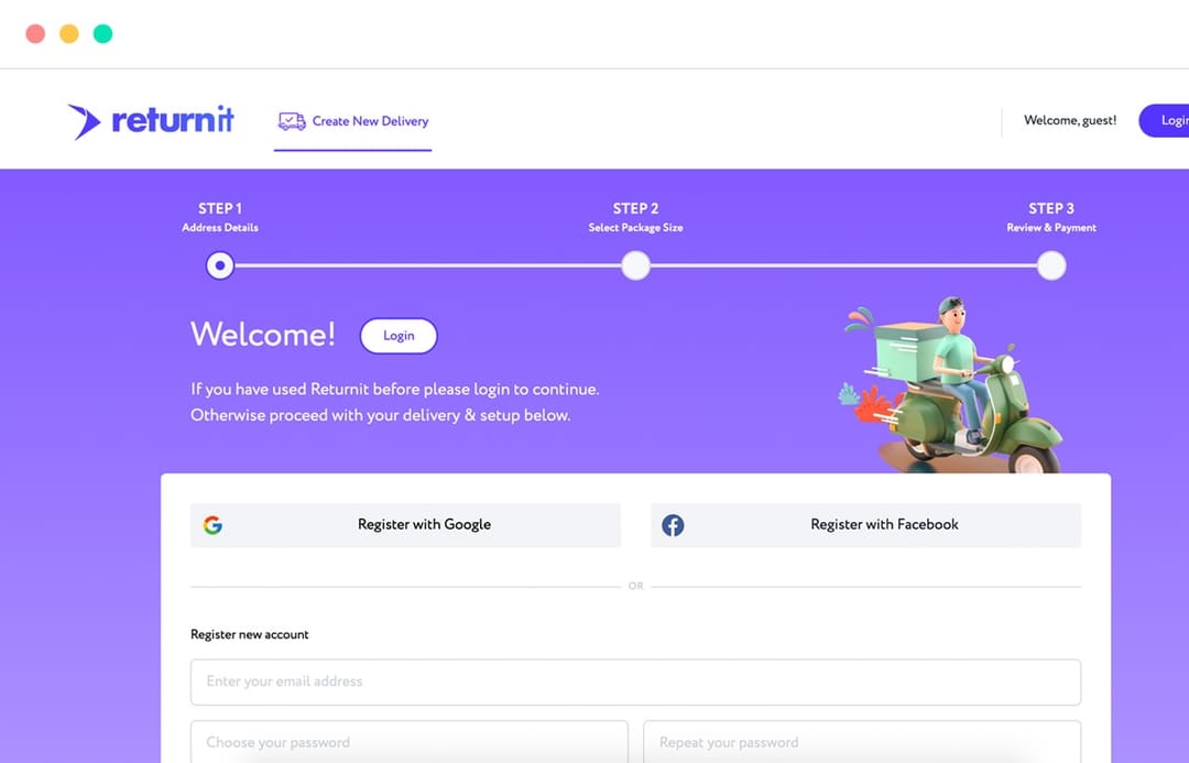 Returnit | Book A Courier Online | Online Shopping Returns