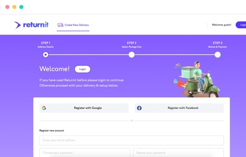 Returnit | Book A Courier Online | Online Shopping Returns