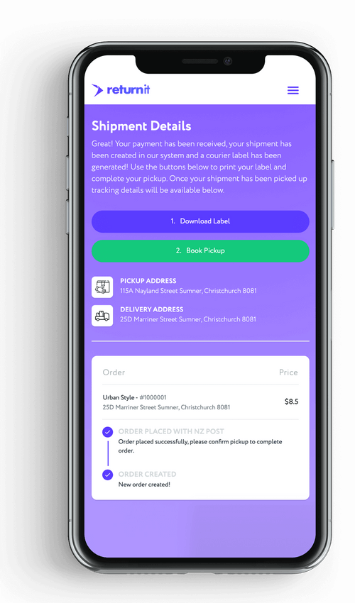 Returnit | Book A Courier Online | Online Shopping Returns