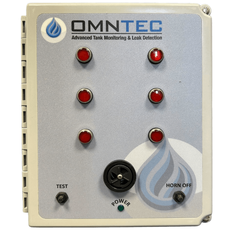 LU6-LF | Alarm Panel For 6 High Level Float Sensors | OMNTEC