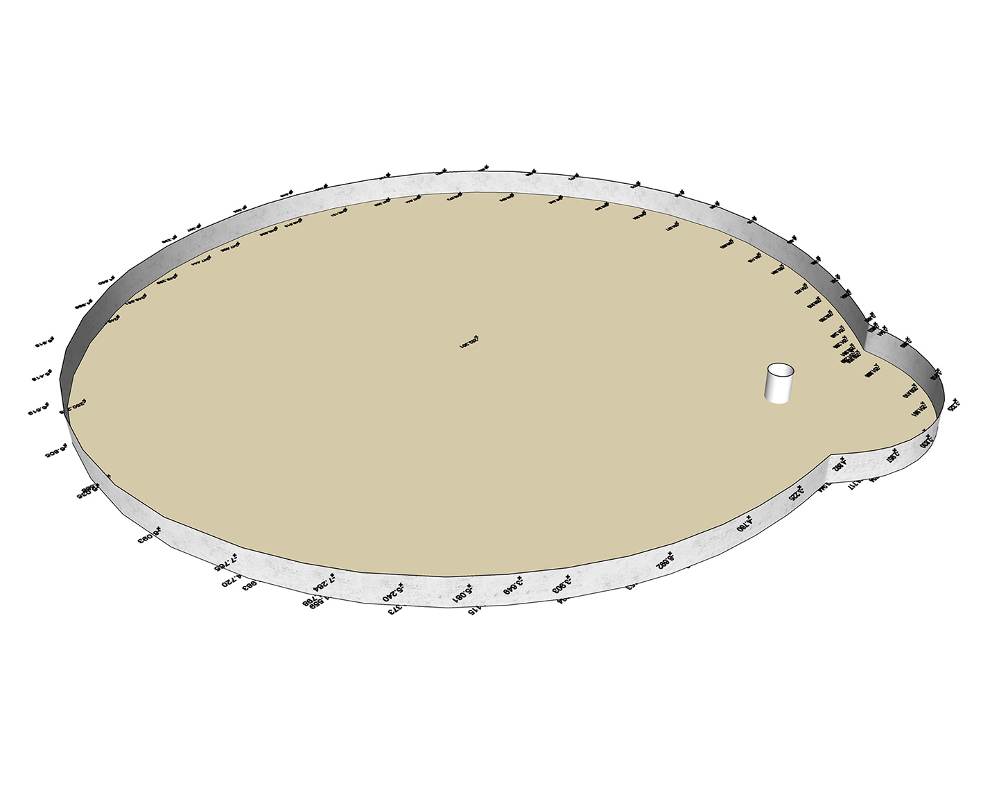 Flexijet 3D | Sunken lounge for stonework.