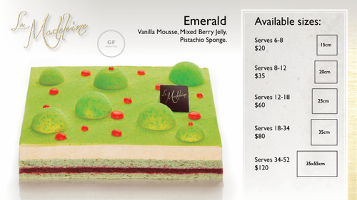 Our Menu | La Madeleine French Dessert Cafe in Adelaide