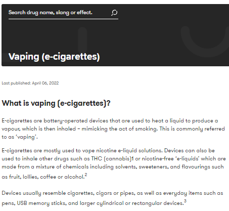 What are e-Cigarettes? - CODE