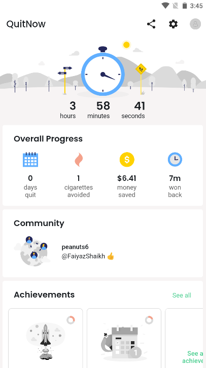 QuitNow (Android, iOS) - CODE