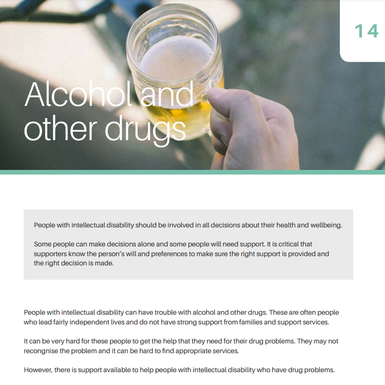 People with Intellectual Disability, and Alcohol and other drugs - CODE