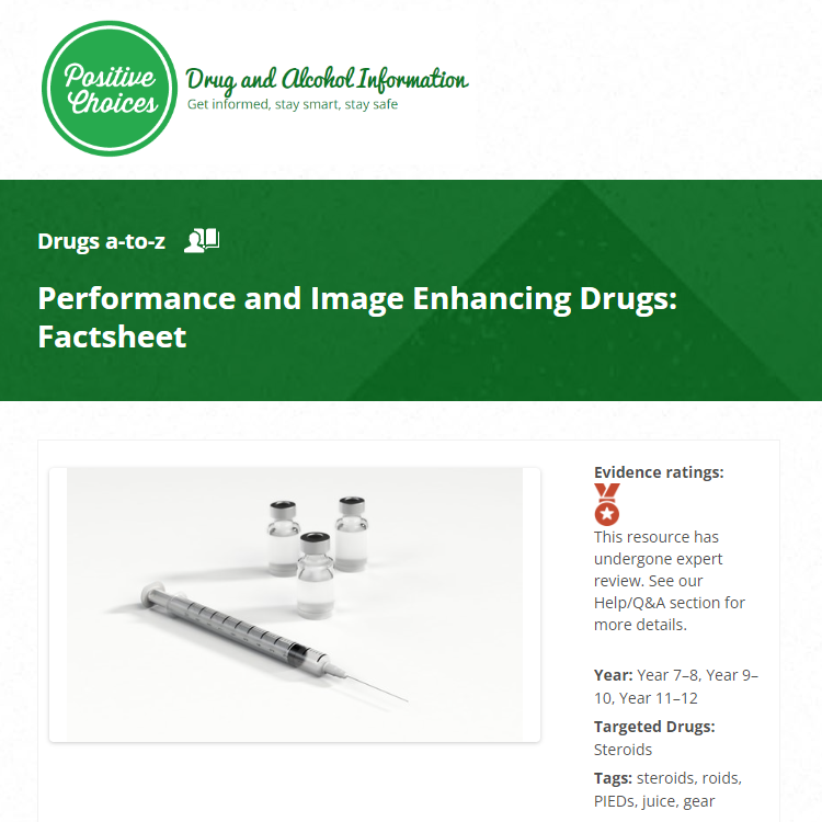 Performance and Image Enhancing Drugs - CODE