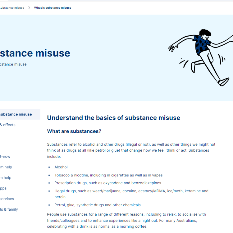 Understand the basics of substance misuse - CODE