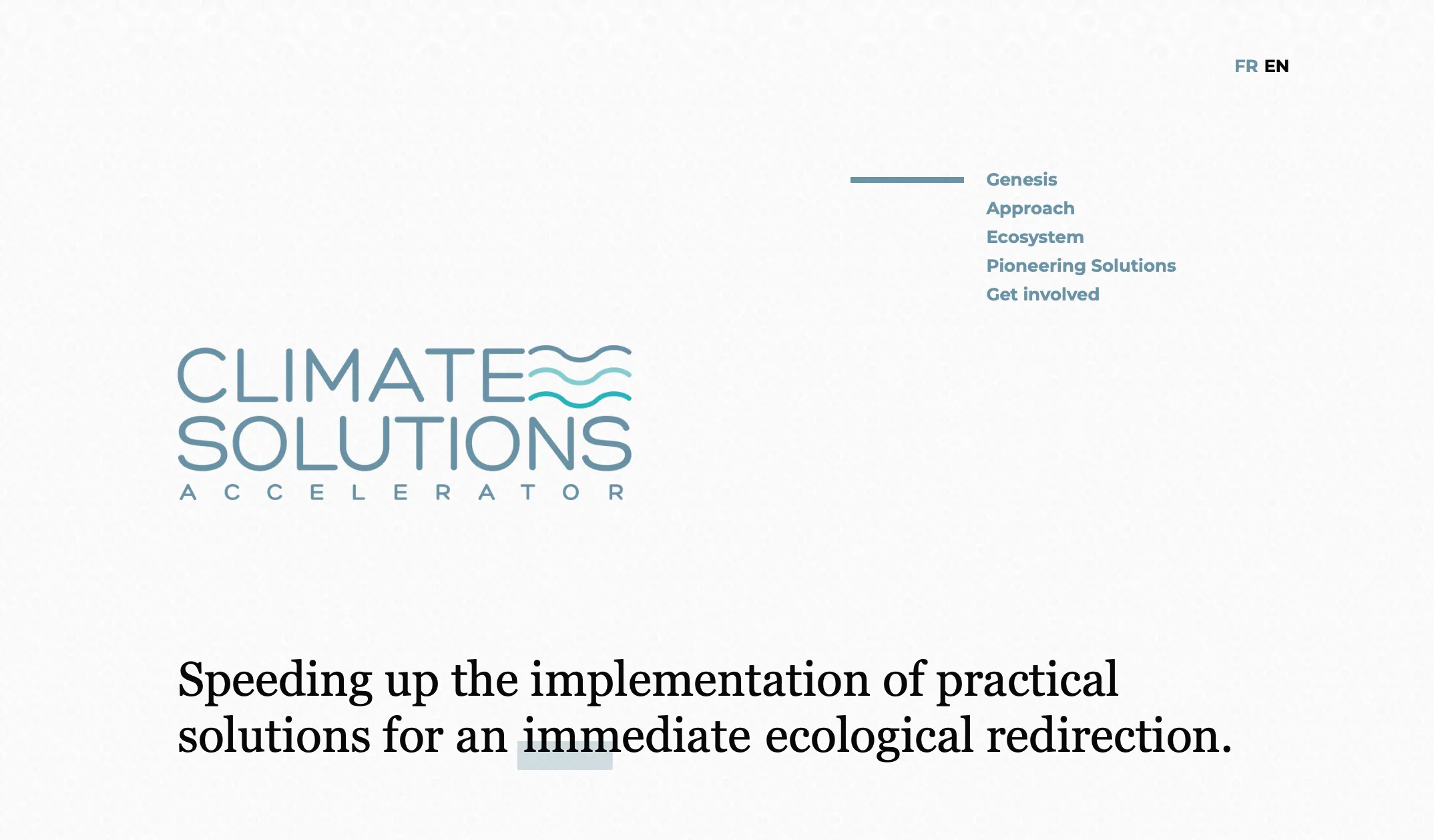 Climate Solutions Accelerator