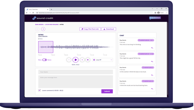 Sound Credit Transfers