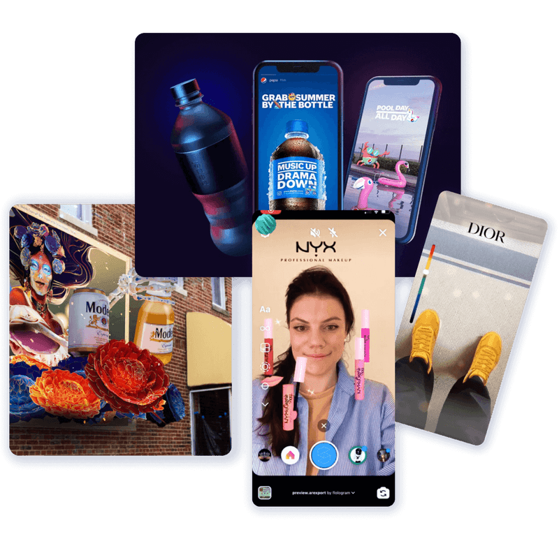 DeepAR: AR face filters for any website or app