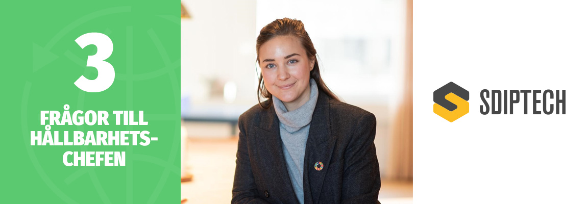 Tre frågor till My Lundberg på Sdiptech