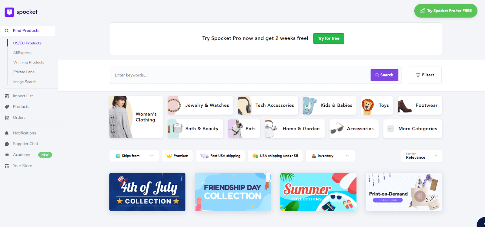 9 Best Sell the Trend Alternatives For Dropshipping | Dropship