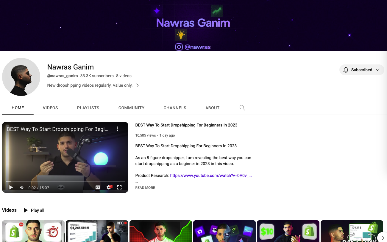 27 Best Dropshipping YouTubers to Learn Dropshipping From in 2023 | Dropship