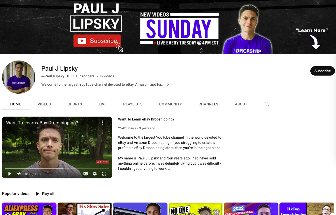 27 Best Dropshipping YouTubers to Learn Dropshipping From in 2023 ...