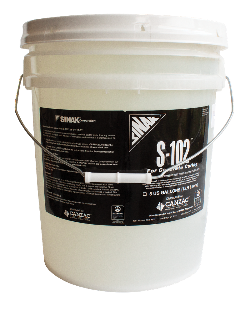 SINAK 102 CURING | On Slab Products | Canzac