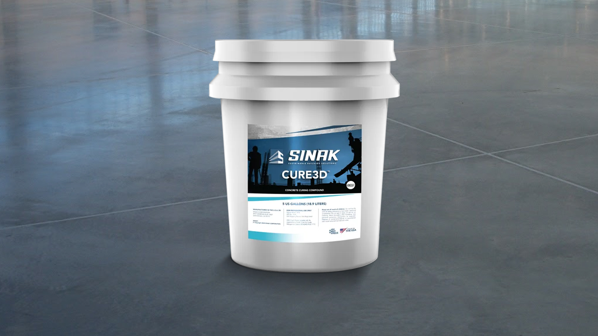 SINAK CURE3D | On Slab Products | Canzac