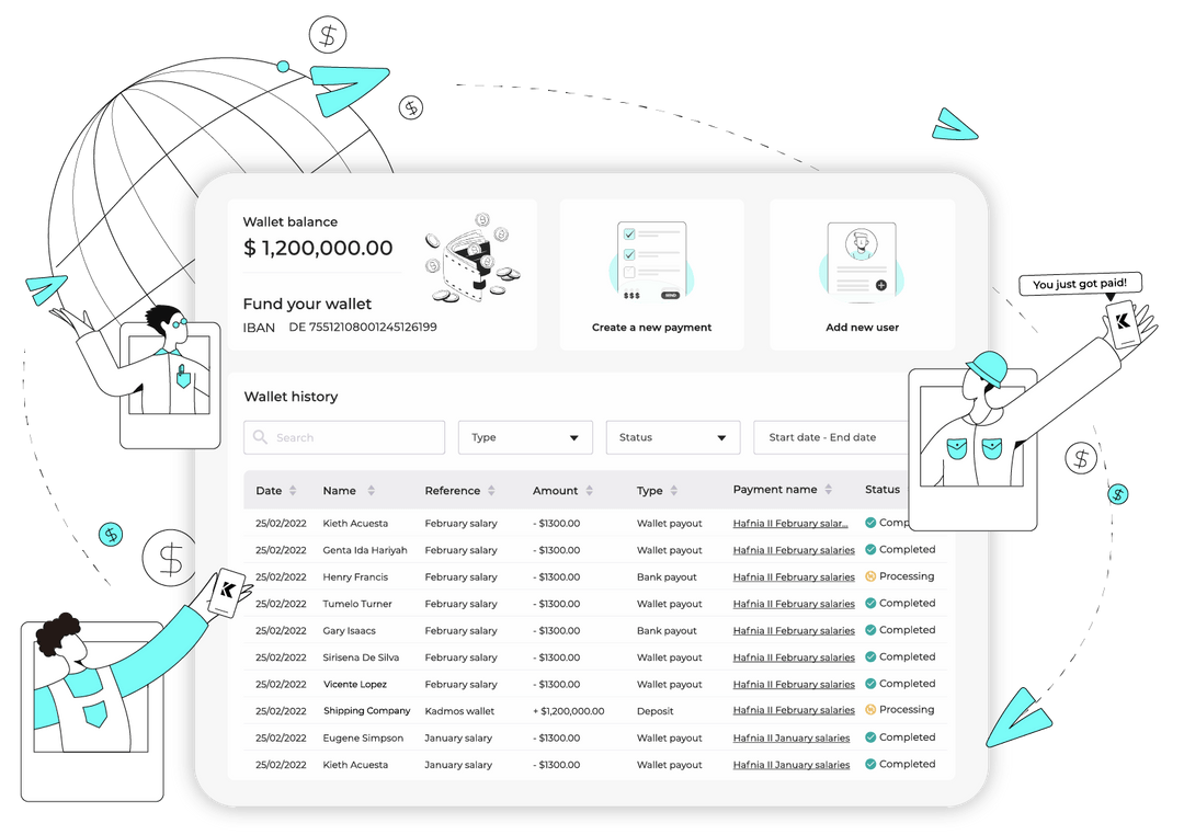 Kadmos - Revolutionizing Worldwide Salary Payments