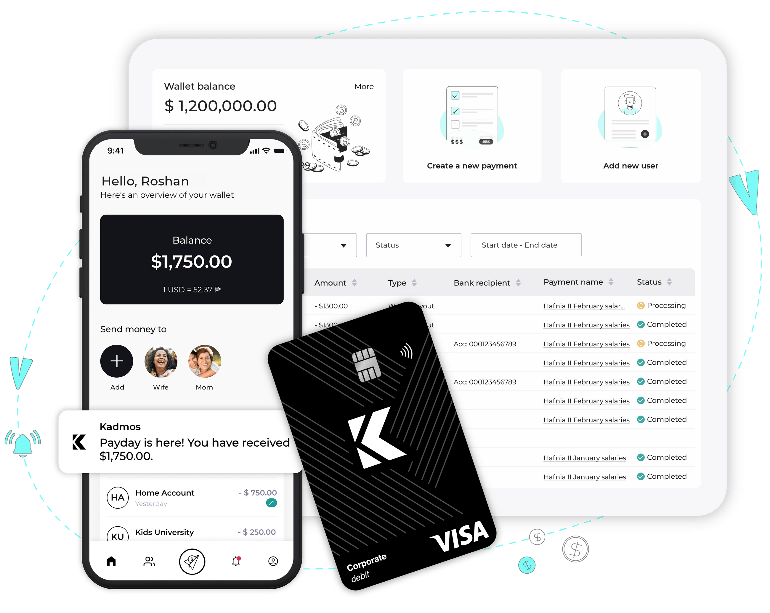 Kadmos - Revolutionizing Worldwide Salary Payments