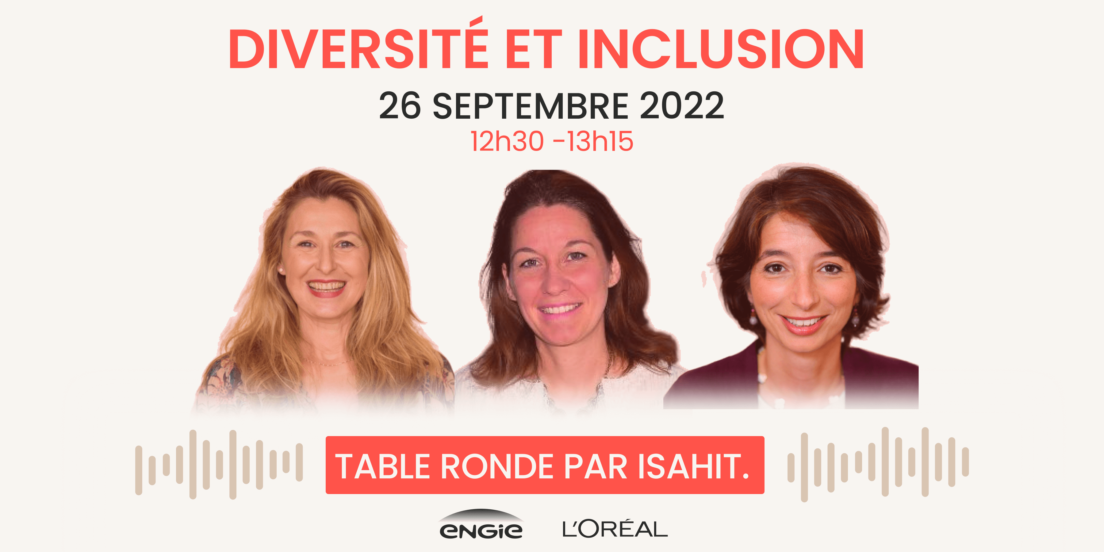 Invitation table ronde : diversité & inclusion en entreprise 🤝