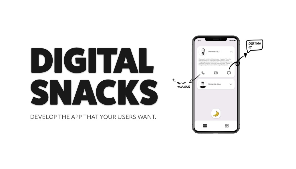 Digital Snacks - App Design & App Development in Wien