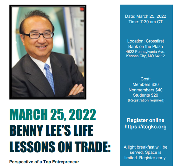 Benny Lee's Life Lessons on Trade: Perspective of a Top Entrepreneur